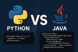 Python oder Java lernen: Zwei Giganten im Vergleich | Machine Learning Blog